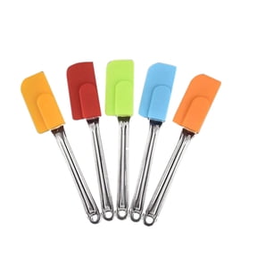 Happon Silicone Spatulas, Small Rubber Spatula with Solid Stainless ...