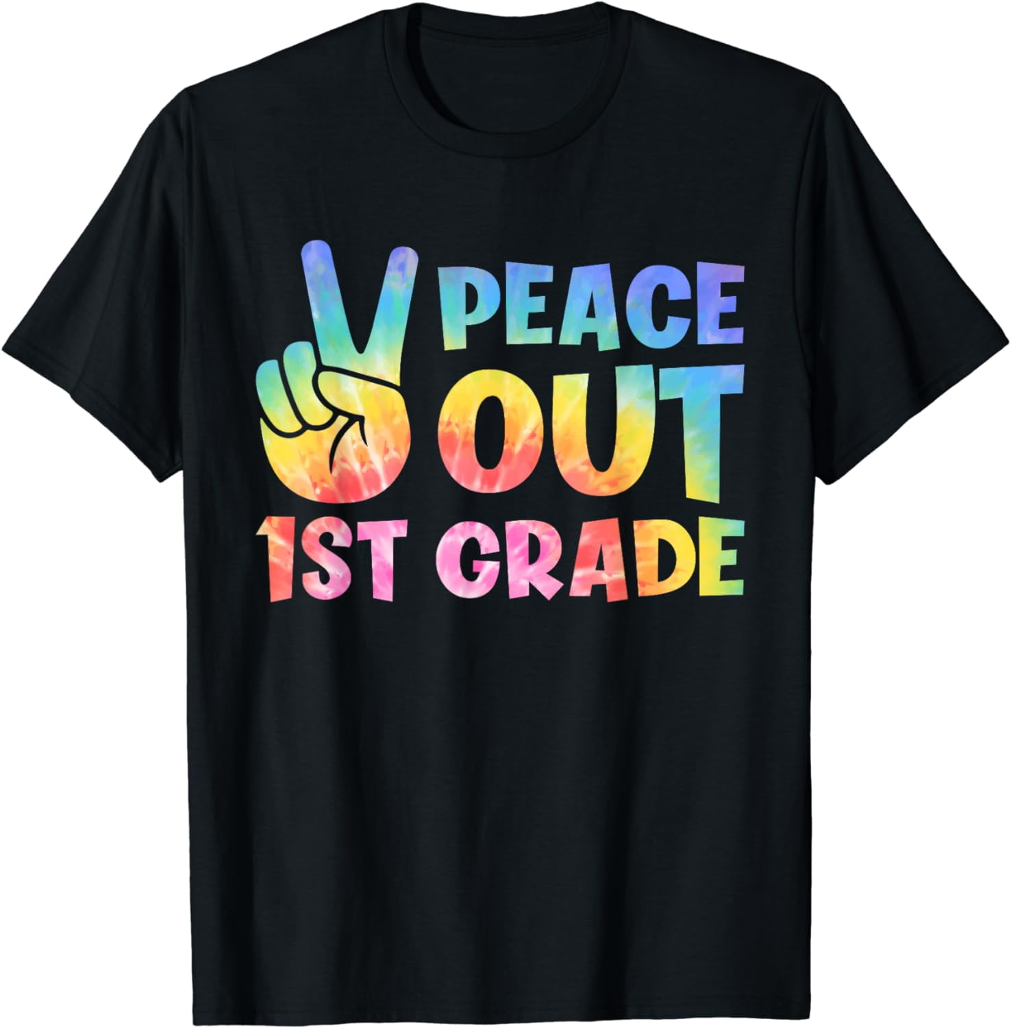 peace out 1st grade 2022 graduate happy last day of school T-Shirt ...