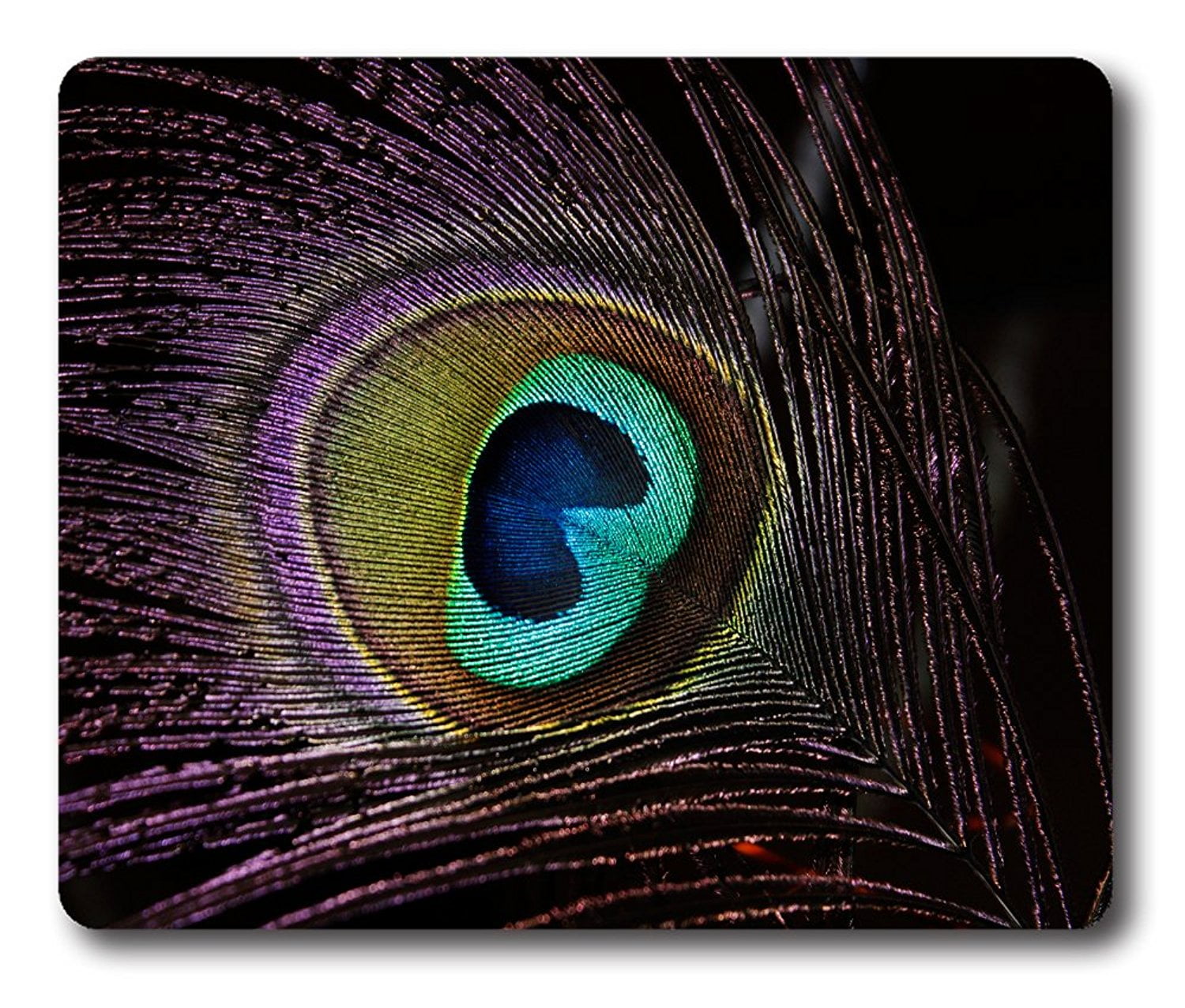 peacock feather Mouse pads Gaming Mouse Pad 9.84x7.87 inches - Walmart.com