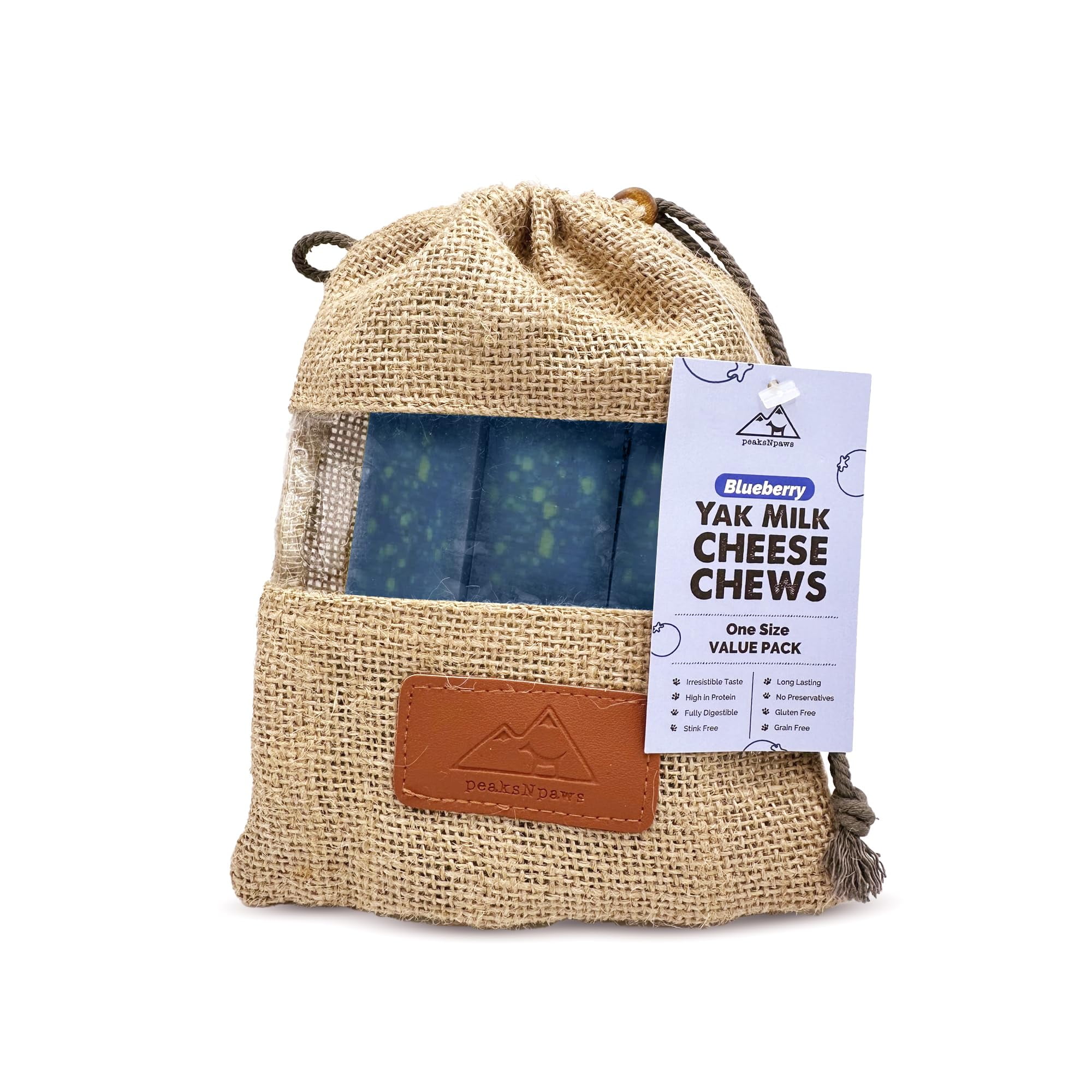 peaksNpaws Yak Cheese Himalayan CCF19 Dog Chews with High Protein ...