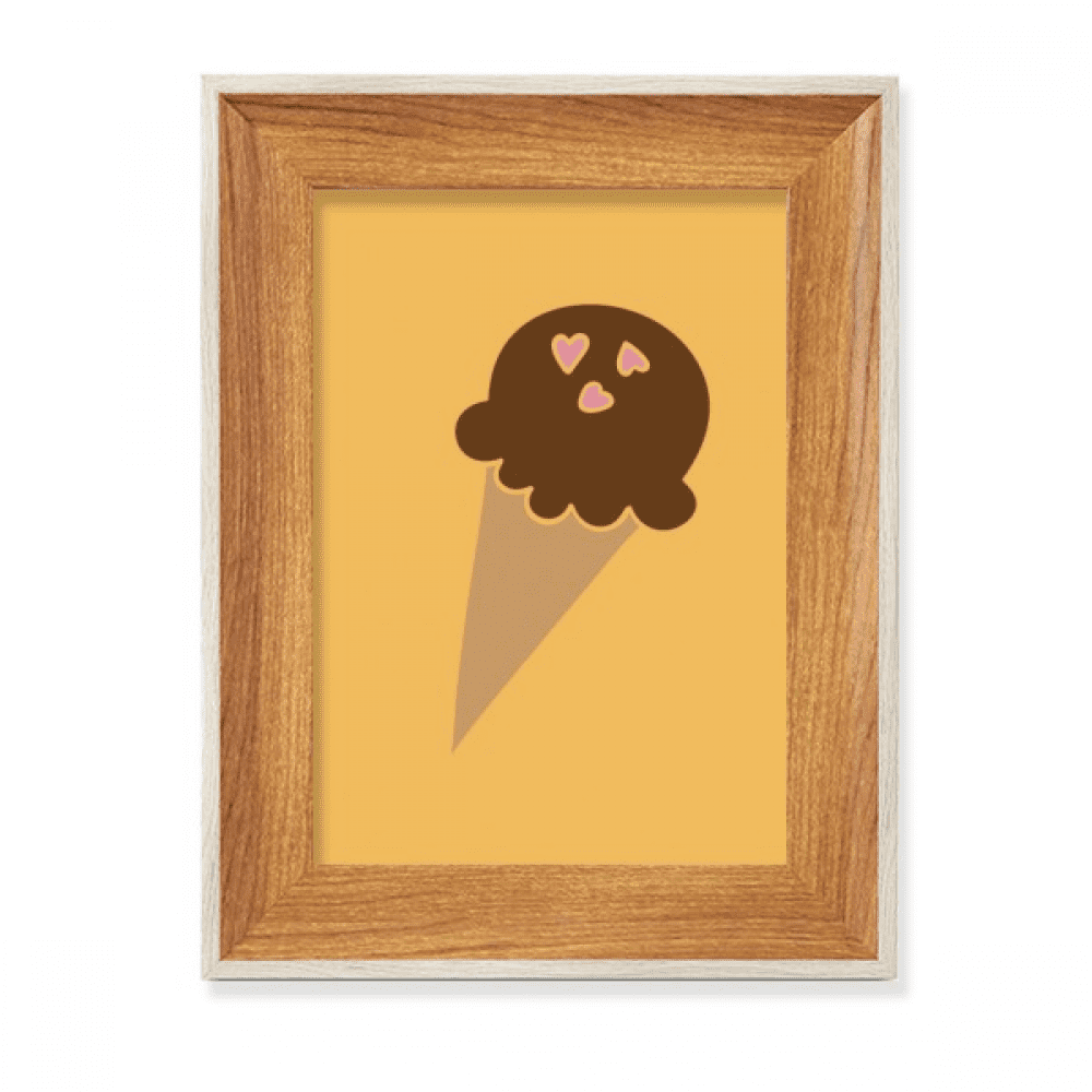 peanut chote sweet ice desktop wooden photo frame display picture art ...