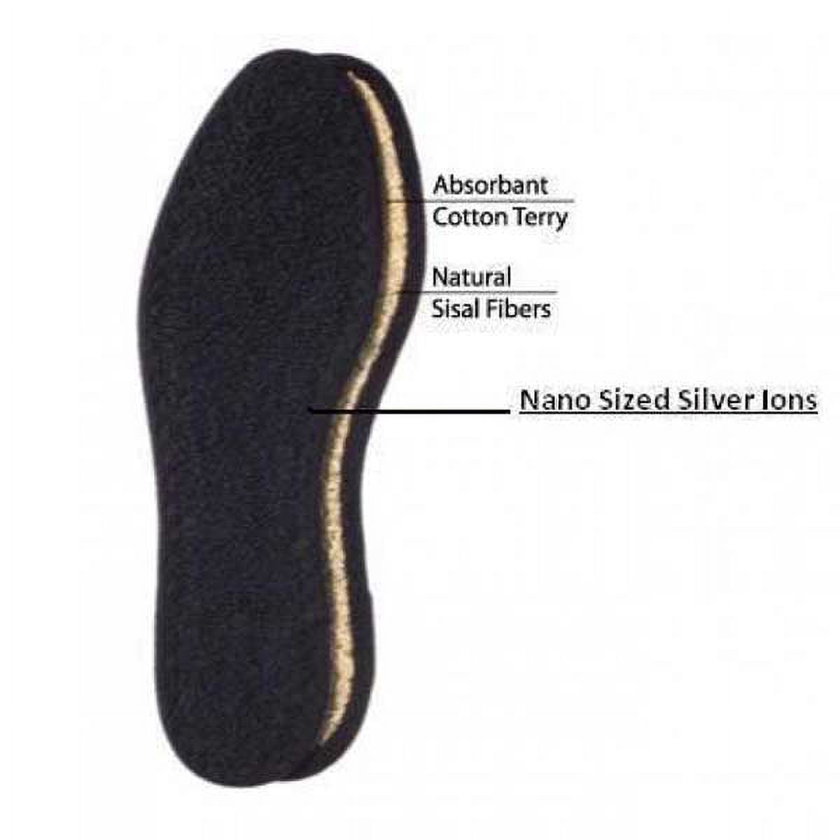 pedag® DEO FRESH Washable Insole Anti-Microbal Silver Natural Cotton ...