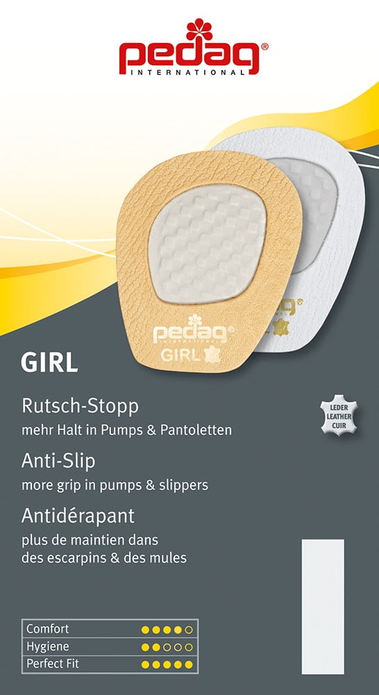 pedag® GIRL Self Adhesive Leather Forefoot Grip for Pumps and Sandals ...