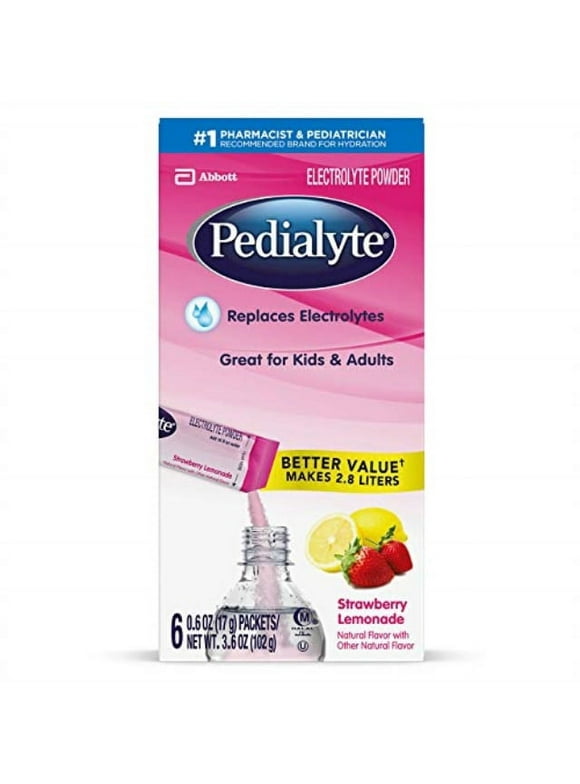 Pedialyte Powder in Electrolytes - Walmart.com