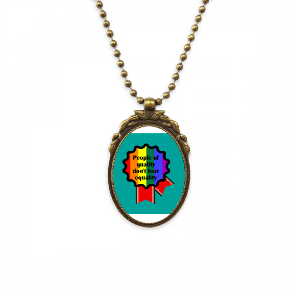 people of quality dont fear equality antique necklace vintage bead ...