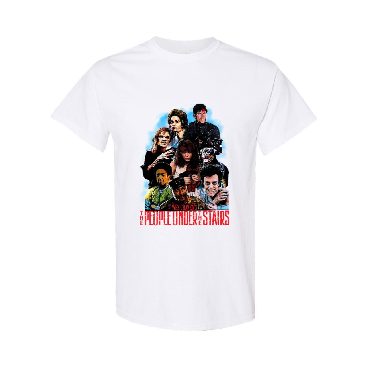 people under the stairs tee 80s horror movie shirt - Walmart.com