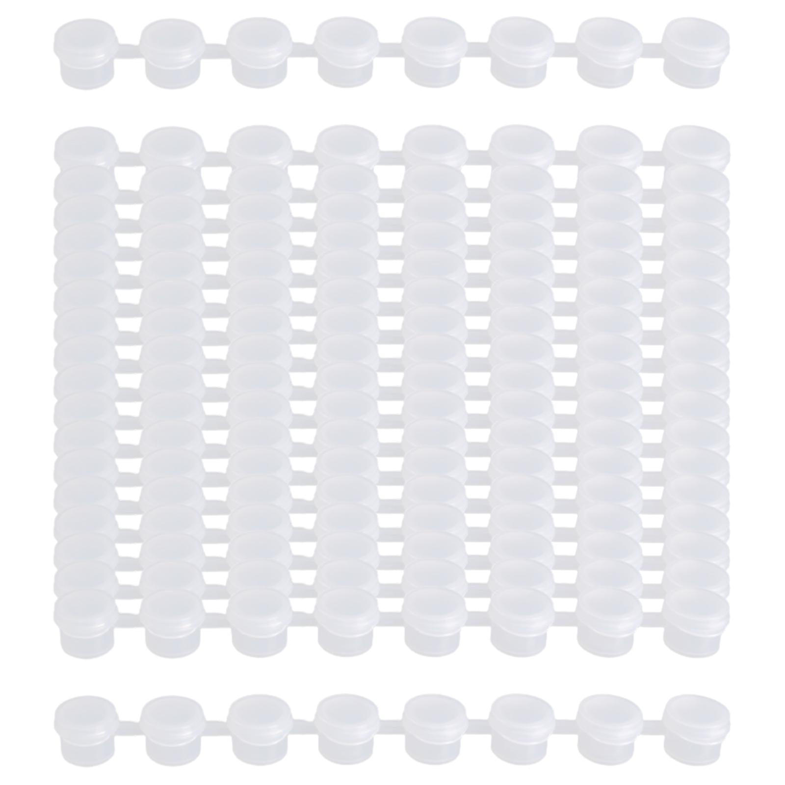 perfeclan 20x Empty Paint Pots Strips Acrylic Paint Containers Arts ...