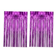 Metallic Foil Fringe Curtains Tinsel Curtain Photo Backdrop Birthday ...