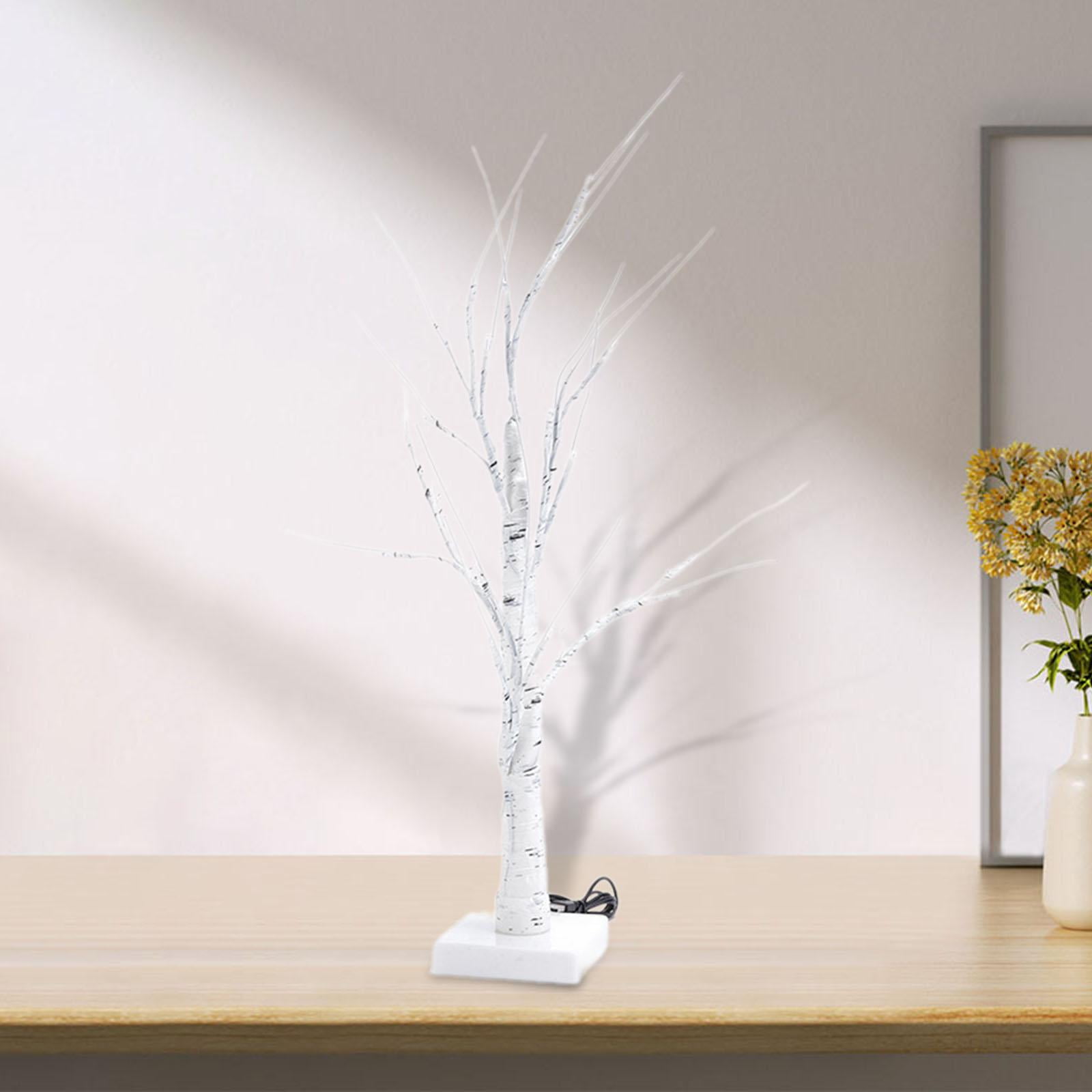 perfeclan Birch Tree Lamp Fairy Light Spirit Tree Warm White Tree Light ...