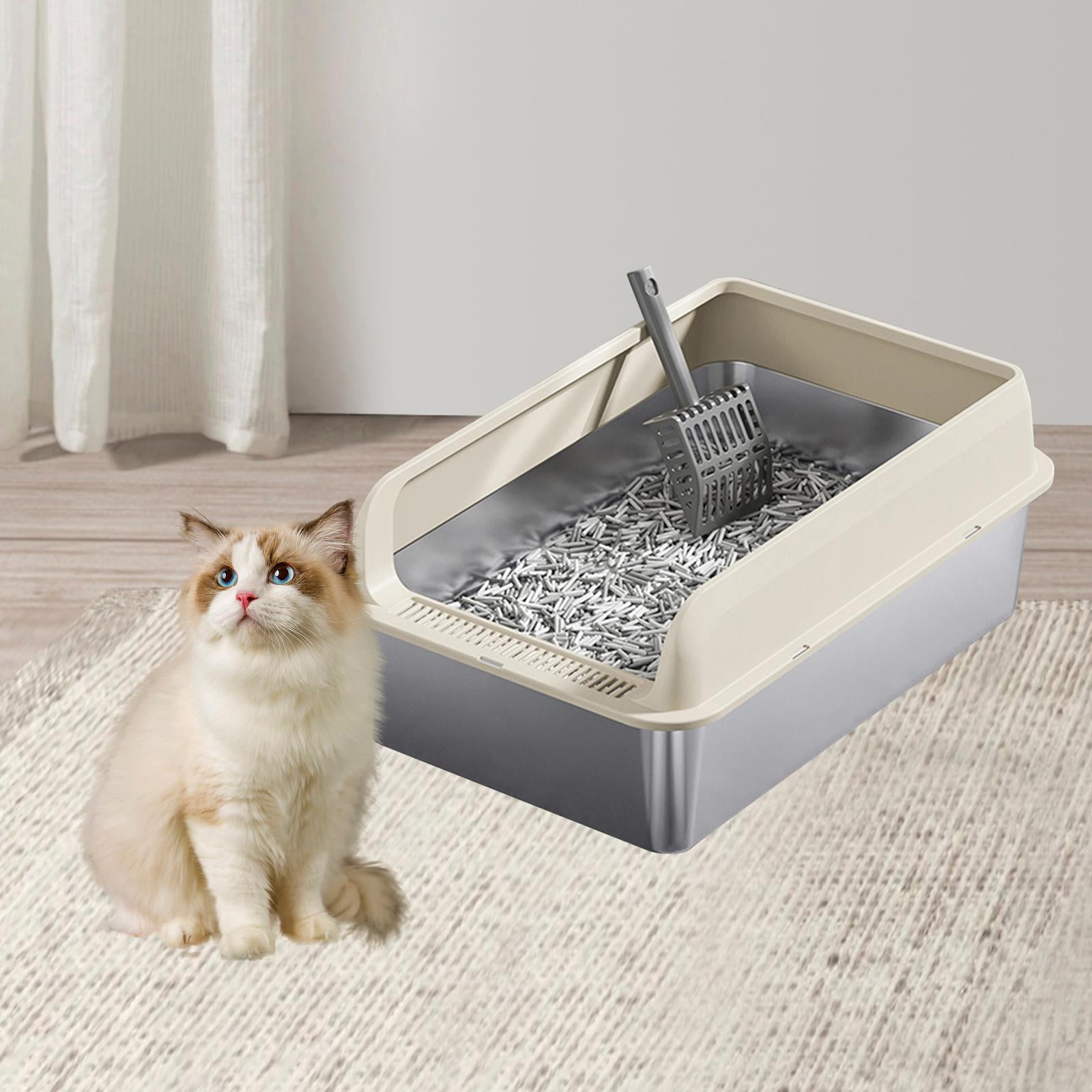 perfeclan Cat Litter Kitten Potty Toilet Cat Sand Box Cats Sand Basin ...
