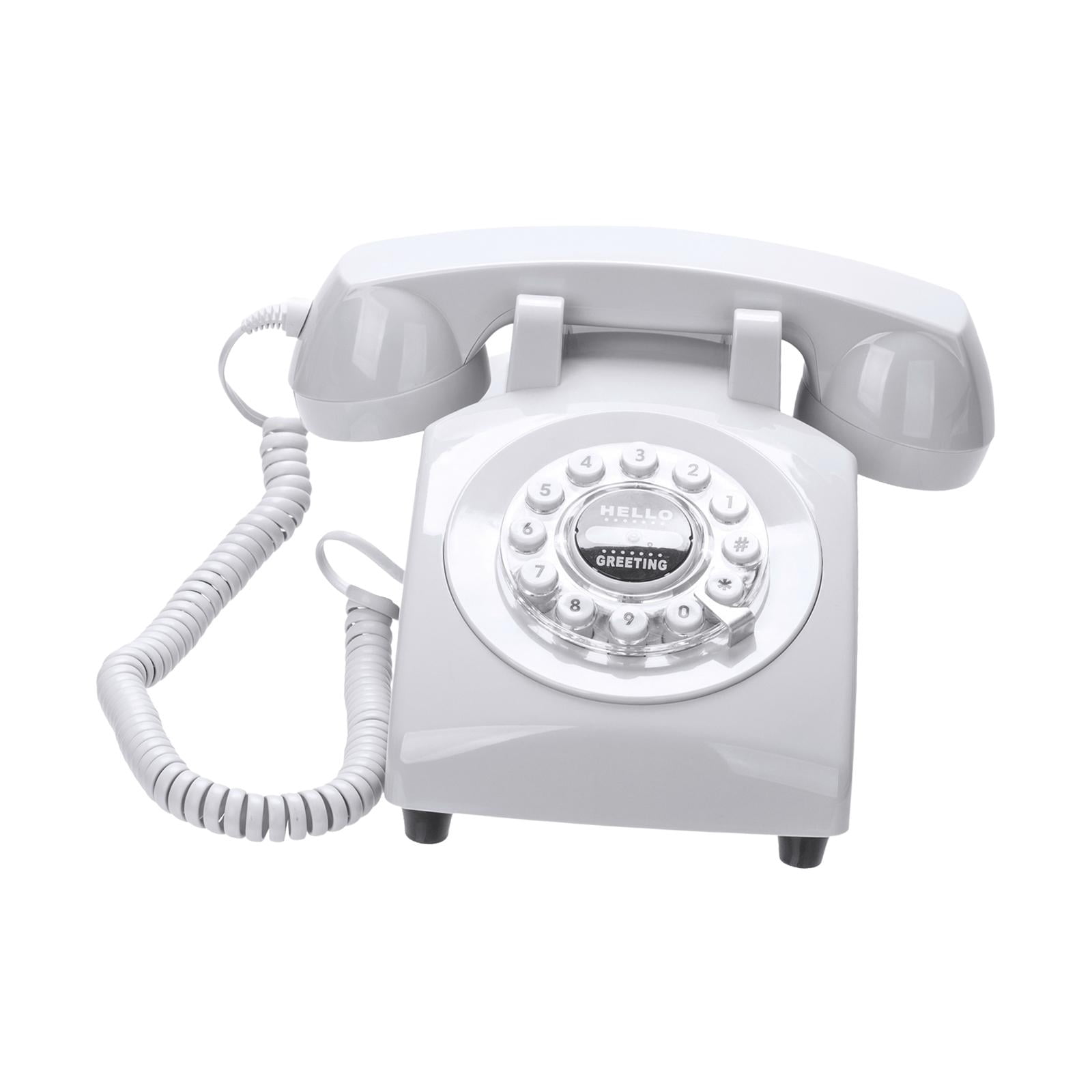 perfeclan Guestbook Wedding Phone Desk Telephone Messages Antique ...