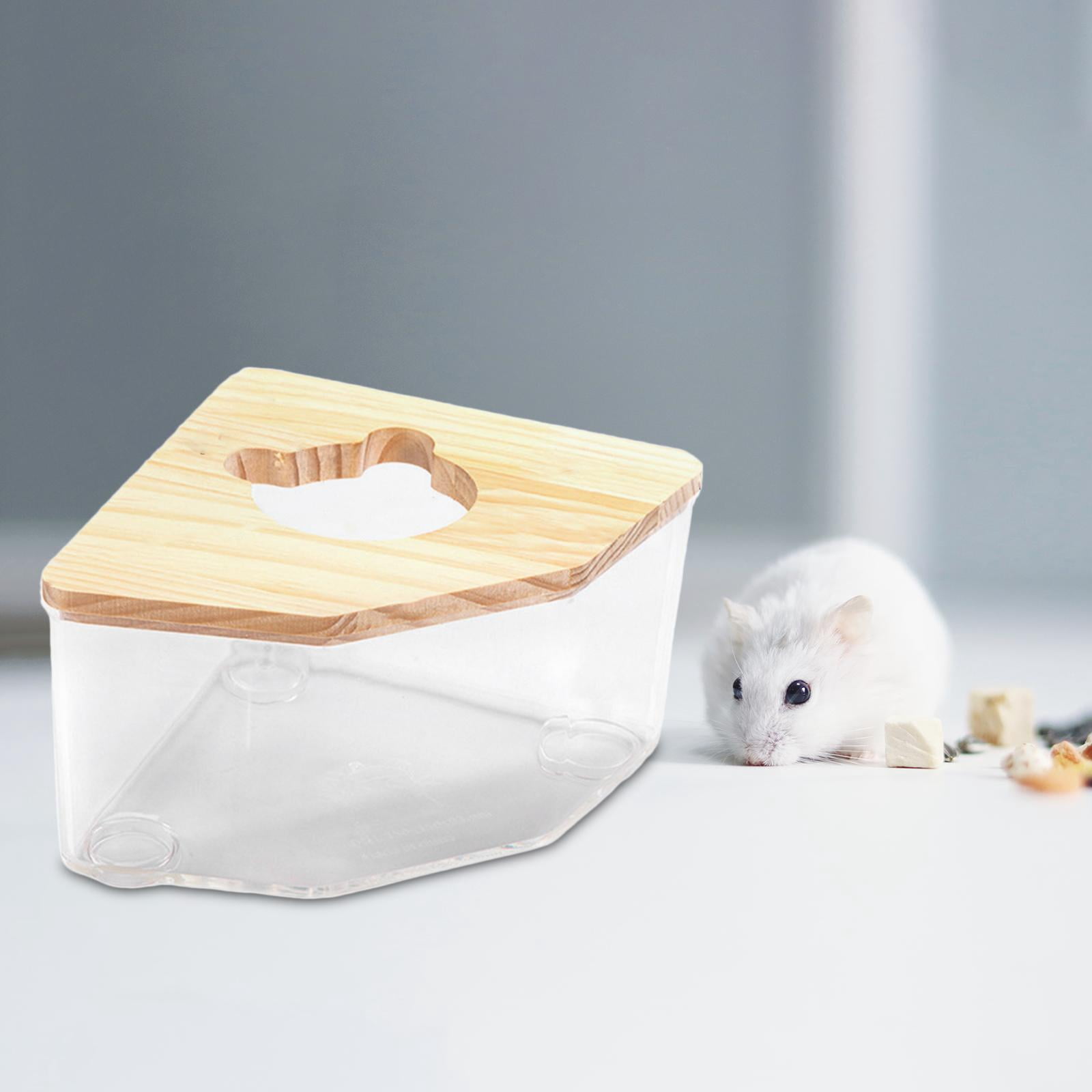 perfeclan Hamster Bath Toilet Sand Container Pet Bathroom Cage ...