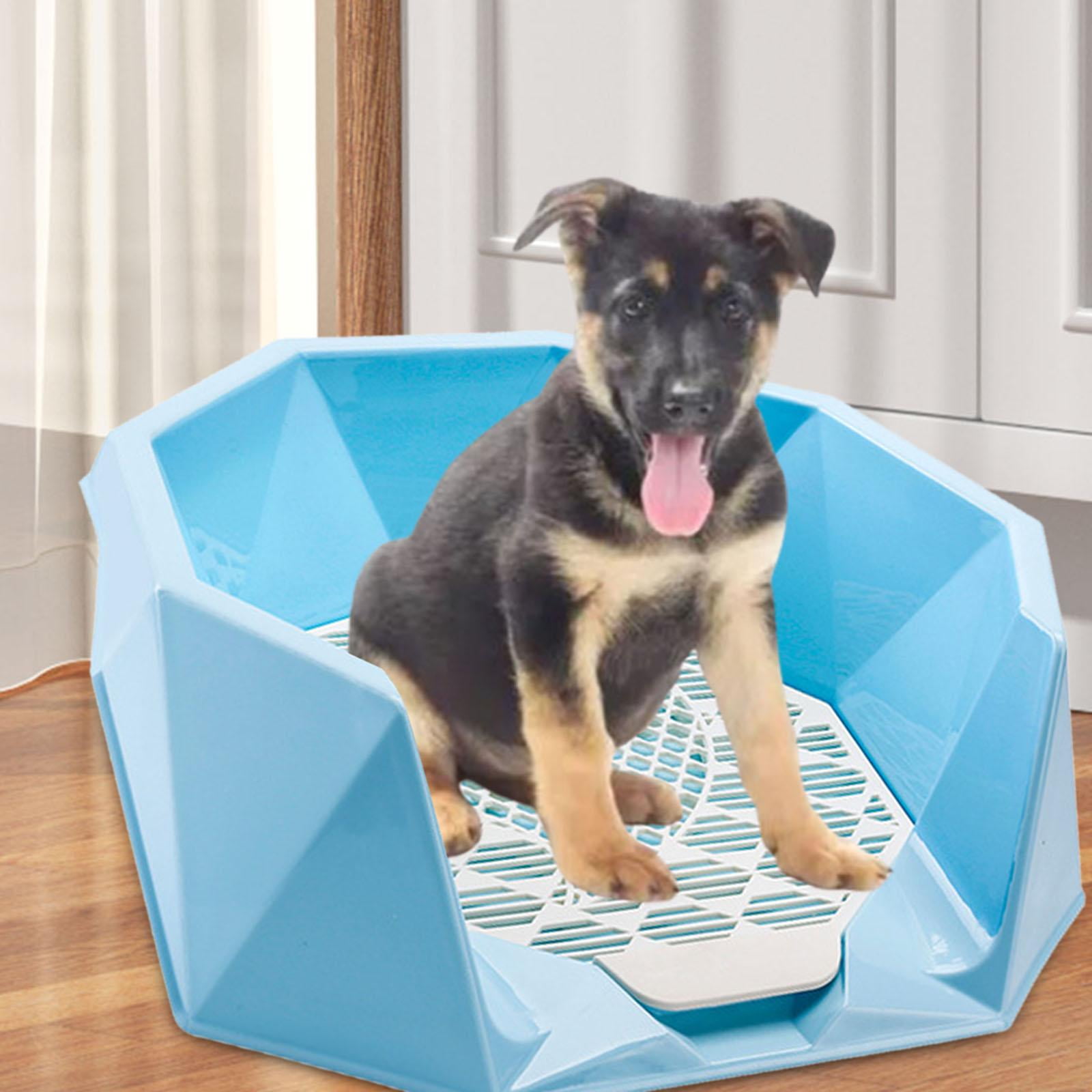 perfeclan Indoor Dog Potty Tray, Dogs Potty Pad, Open Top Entry Dog ...