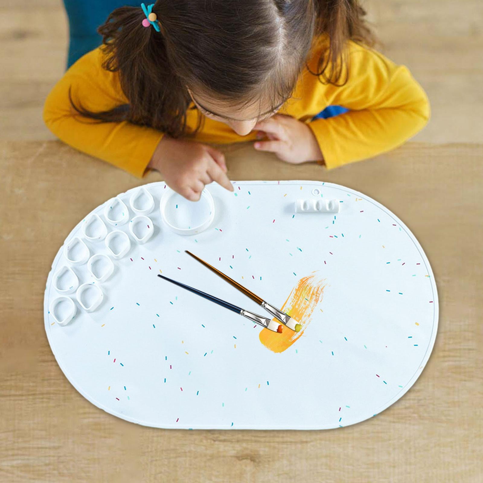 perfeclan Silicone Craft Mat Silicone Painting Mat Heat Resistant ...