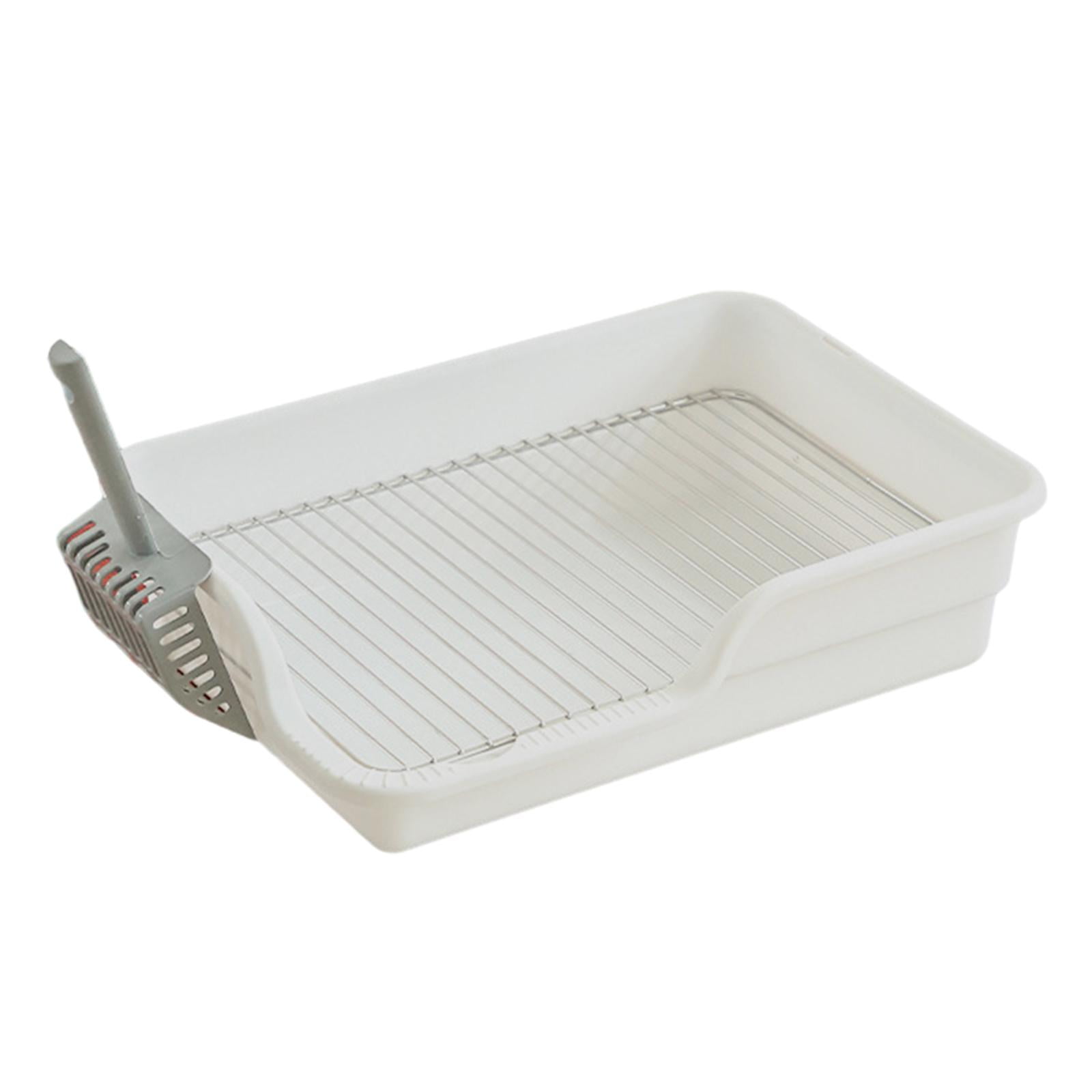 perfeclan Stainless Steel Mesh Grids Pet Training Toilet, Indoor Dog ...