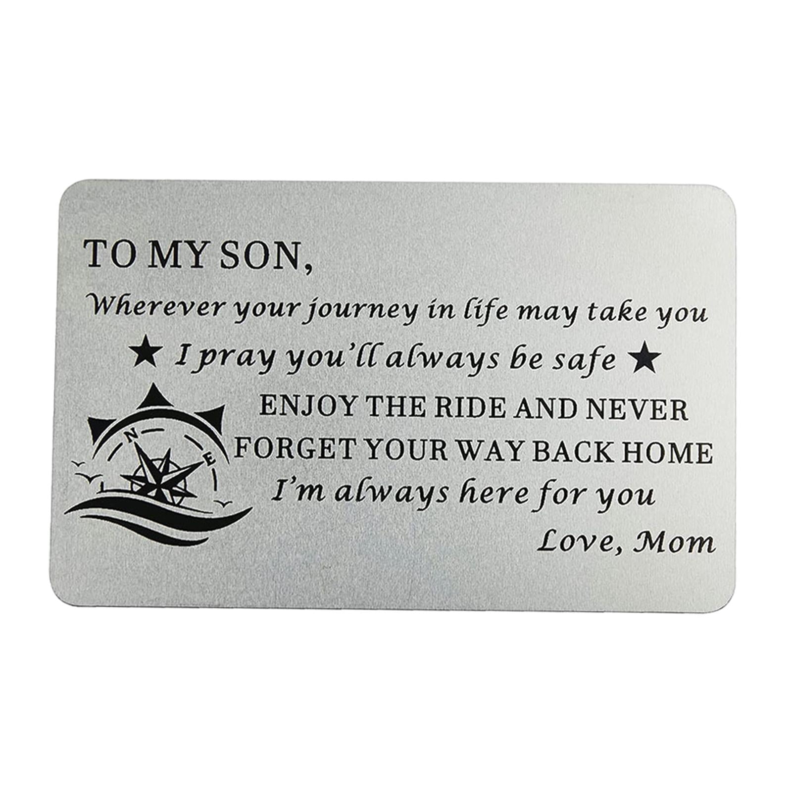 perfeclan Wallet Insert Card, Greeting Card, Creative Keepsake Card ...