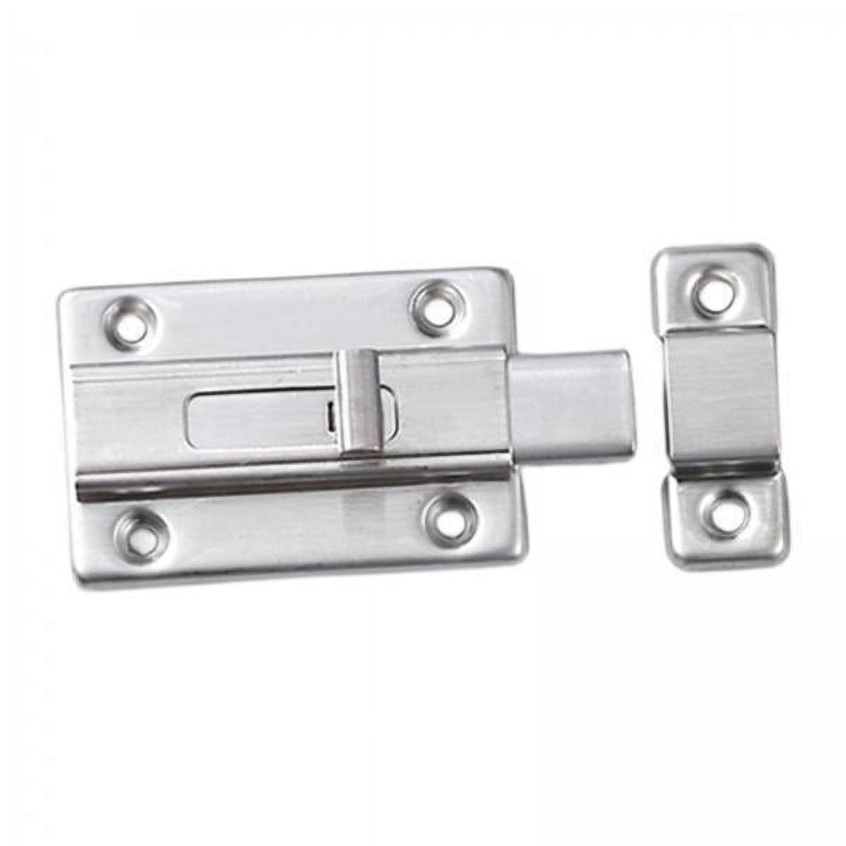 perfk 2x Door Bolt Door Security Slide Latch Lock,Stainless Steel with ...