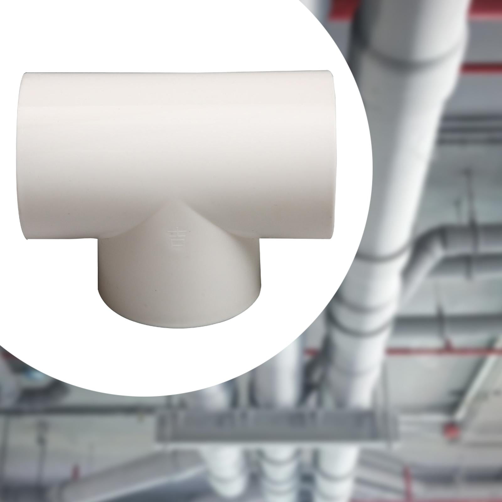 perfk 3 Way Elbow Connector Greenhouse Outlet Tent Connection Tee PVC ...