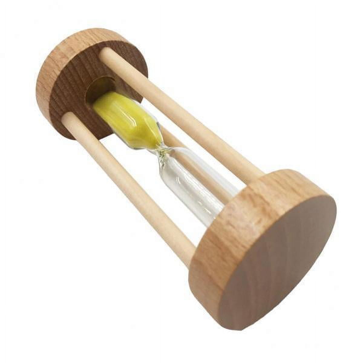 perfk 3xWooden Sandglass Hourglass Sand Clock Timers Desktop Clock 3 ...