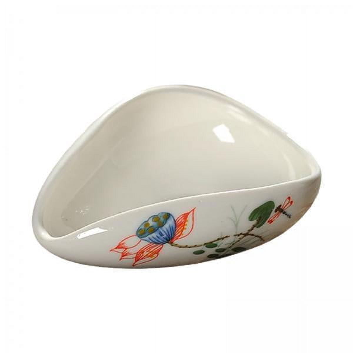perfk 4xCeramic Dosing Vessel Porcelain Single Coffee Tray for ...