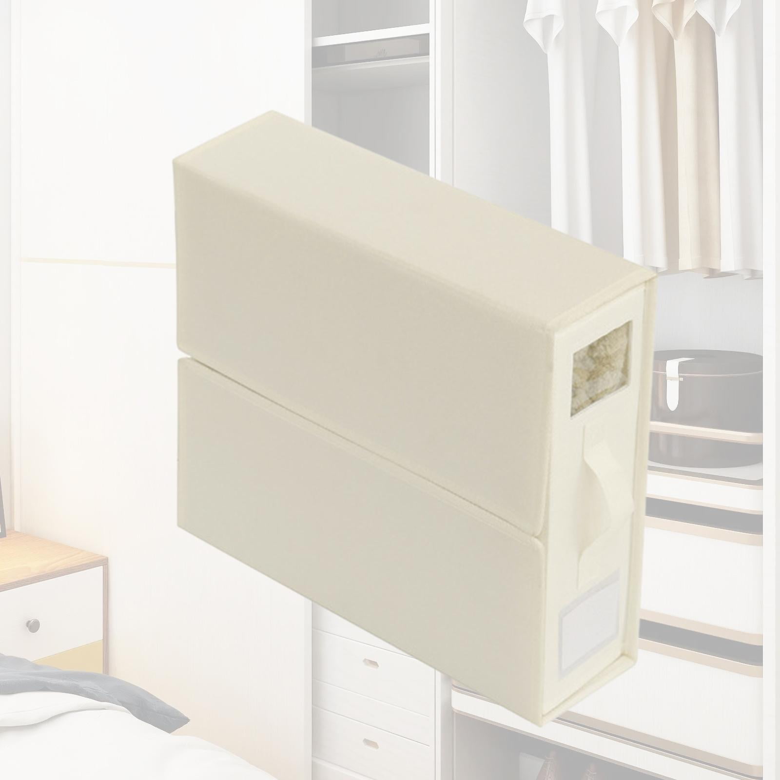 perfk Bed Sheet Storage Organizer Foldable for Blankets Home Storage ...