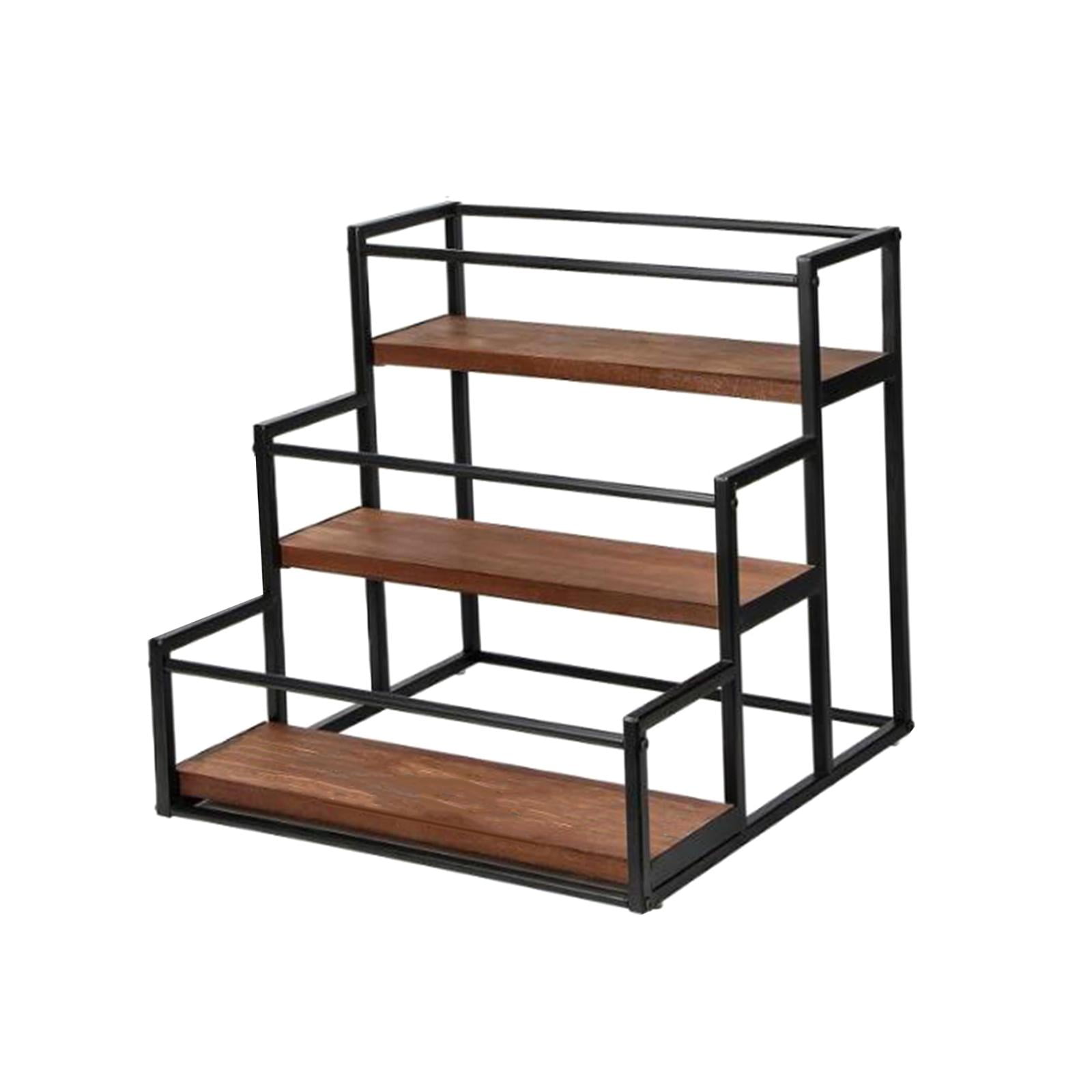 perfk Coffee Syrup Display Rack 3 Tier Rack for Bar for Coffee Station ...