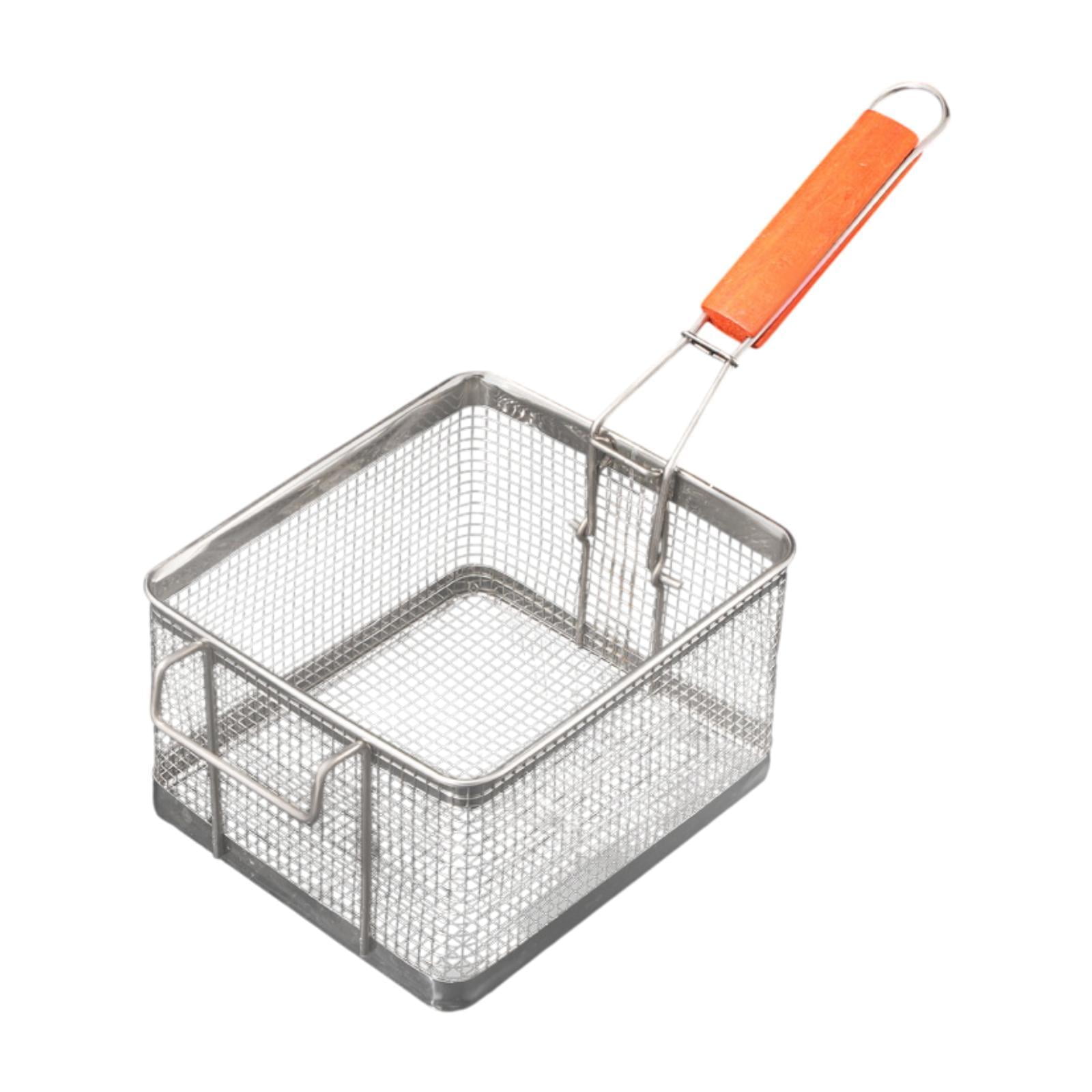 perfk Deep Fry Basket Frying Serving Basket Multipurpose Removable ...