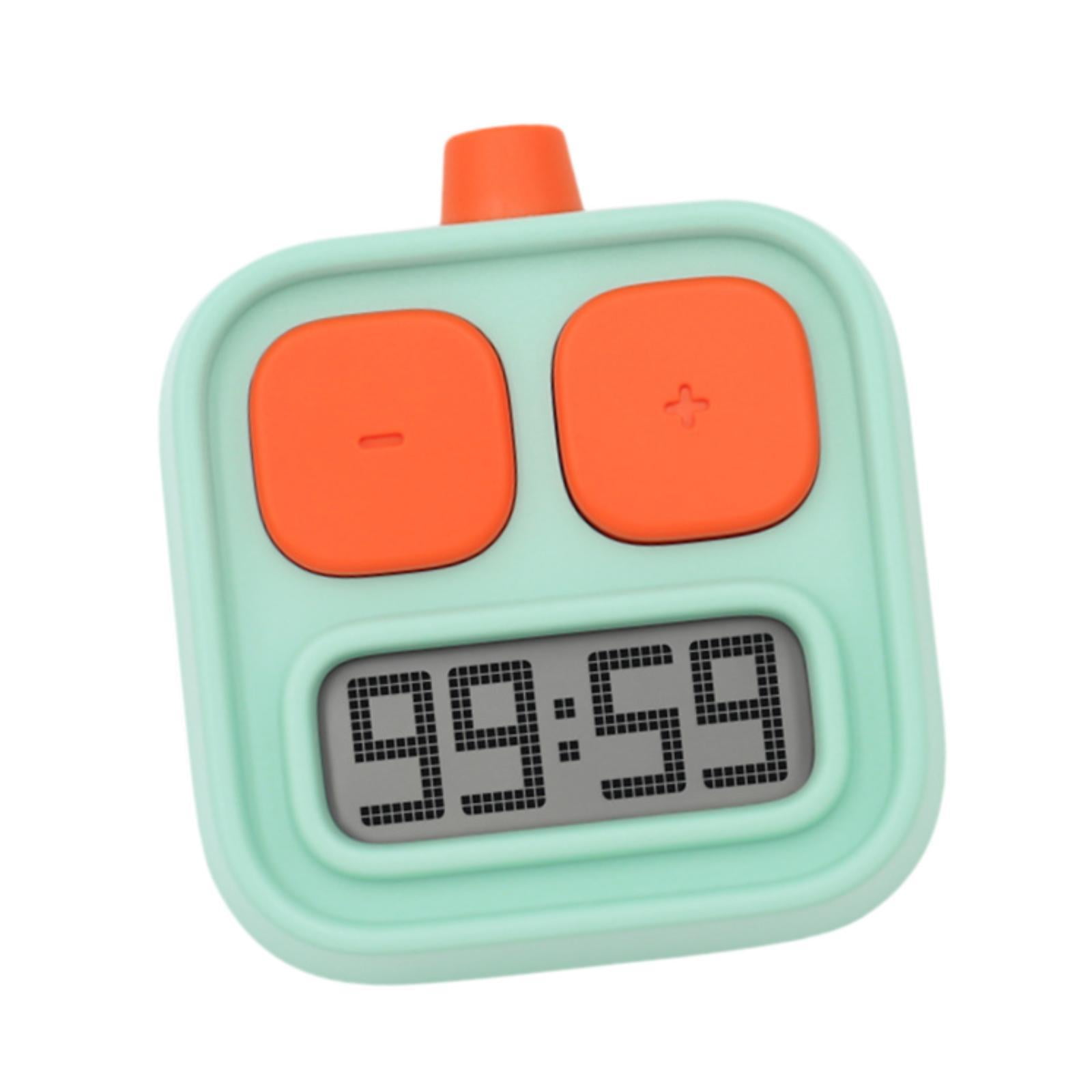 perfk Digital Timer Kitchen Memory Counters And Count Compact Baking Study Count Time Green ...