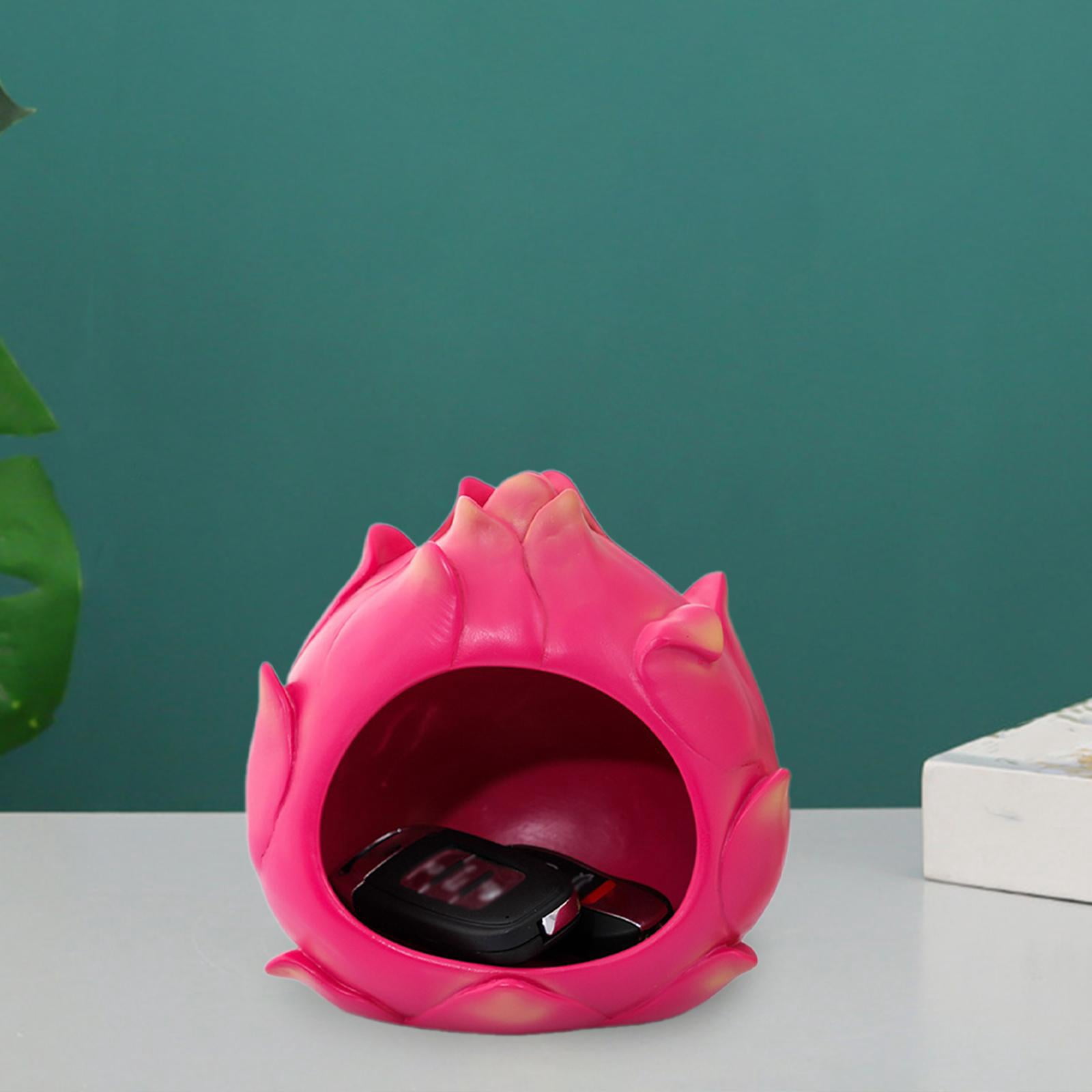 perfk Dragon Fruit Statue Storage Tray Bedroom Multifunctional Fruit ...