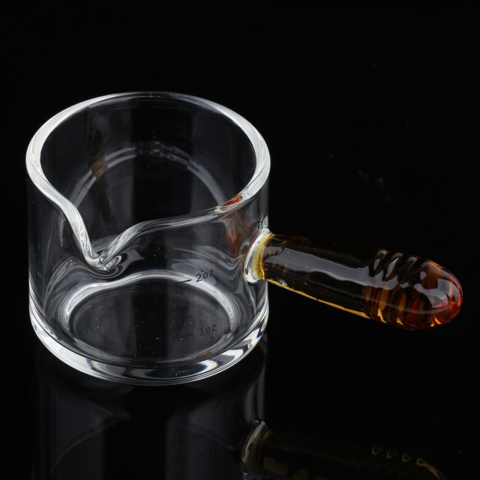 perfk Espresso Glasses Coffee Measuring Cup Mini Measuring Cup for ...