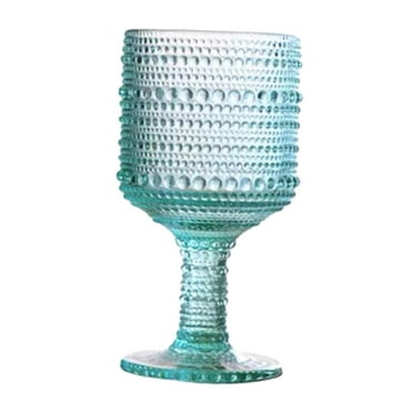 BalsaCircle 6 Disposable 8 oz Clear Crystal Cut Goblets Plastic Wine ...