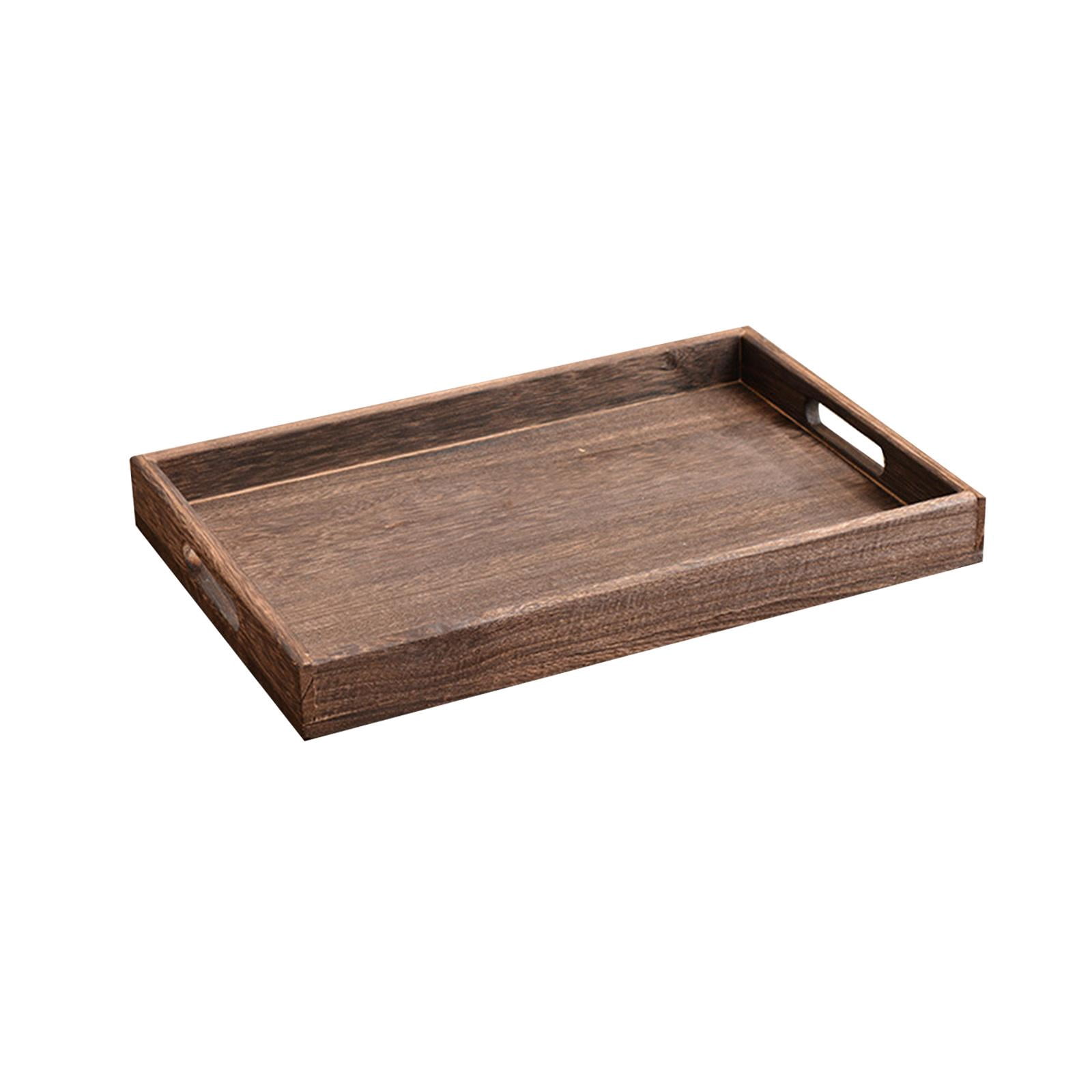 perfk Kitchen Serving Plate Home Storage Tray for Pantry Table ...