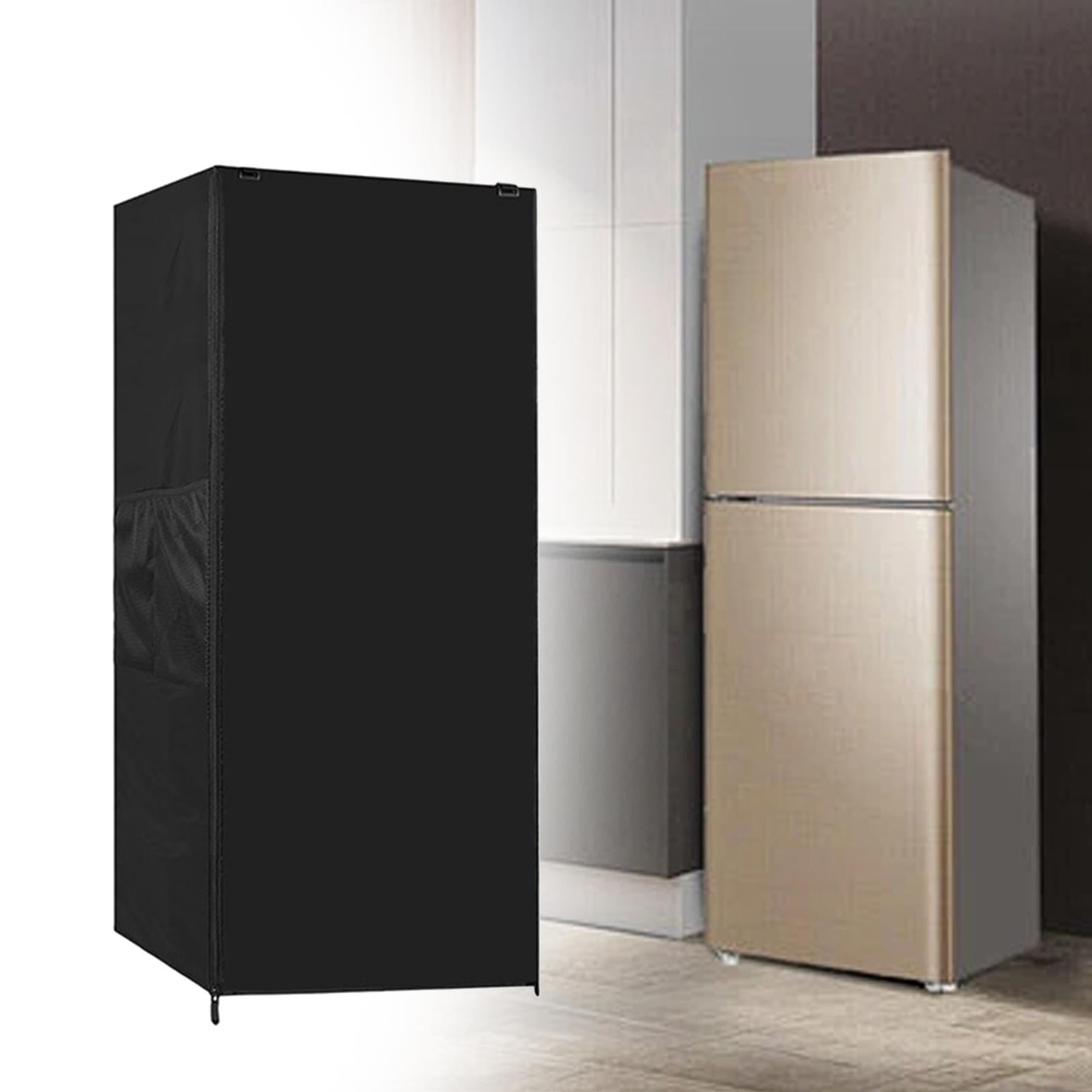 perfk Refrigerator Cover Portable Stand up Freezer Cover for Shop ...
