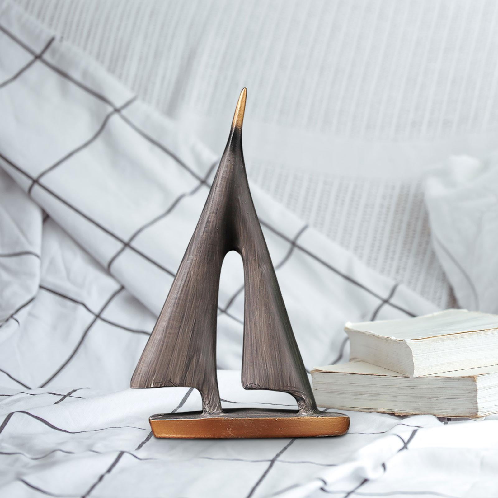 perfk Sailing Boat Decor Sailing Figurine for Living Room Cabinet ...