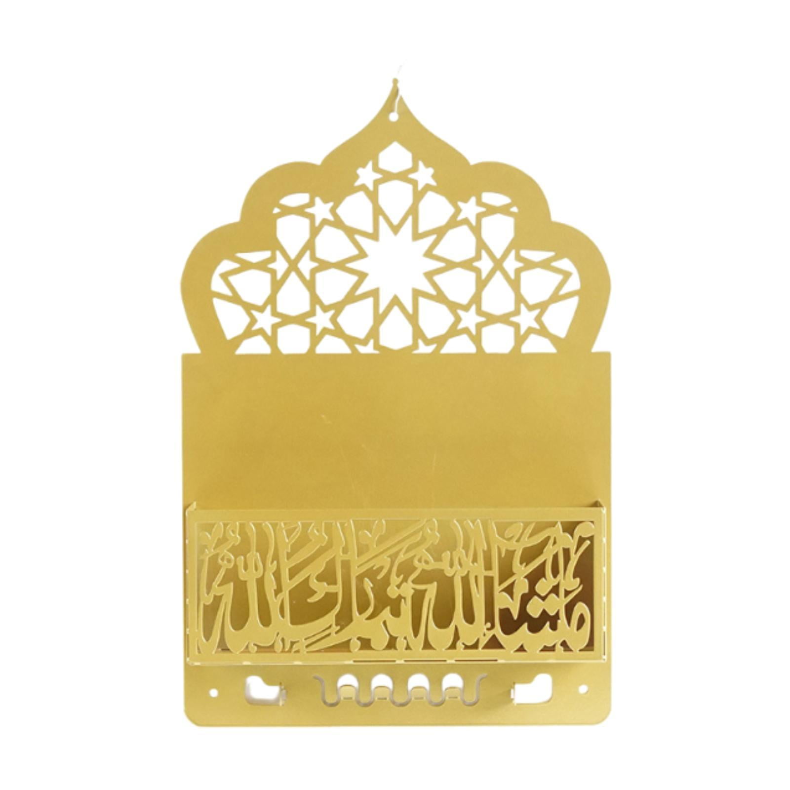 perfk Wall Mounted Holder Metal Newspaper Holder Display Simple Wall ...