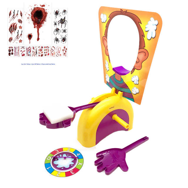 Whipped Cream Slap Face Game, Family Fun Toy, Cream Not Included, Free ...