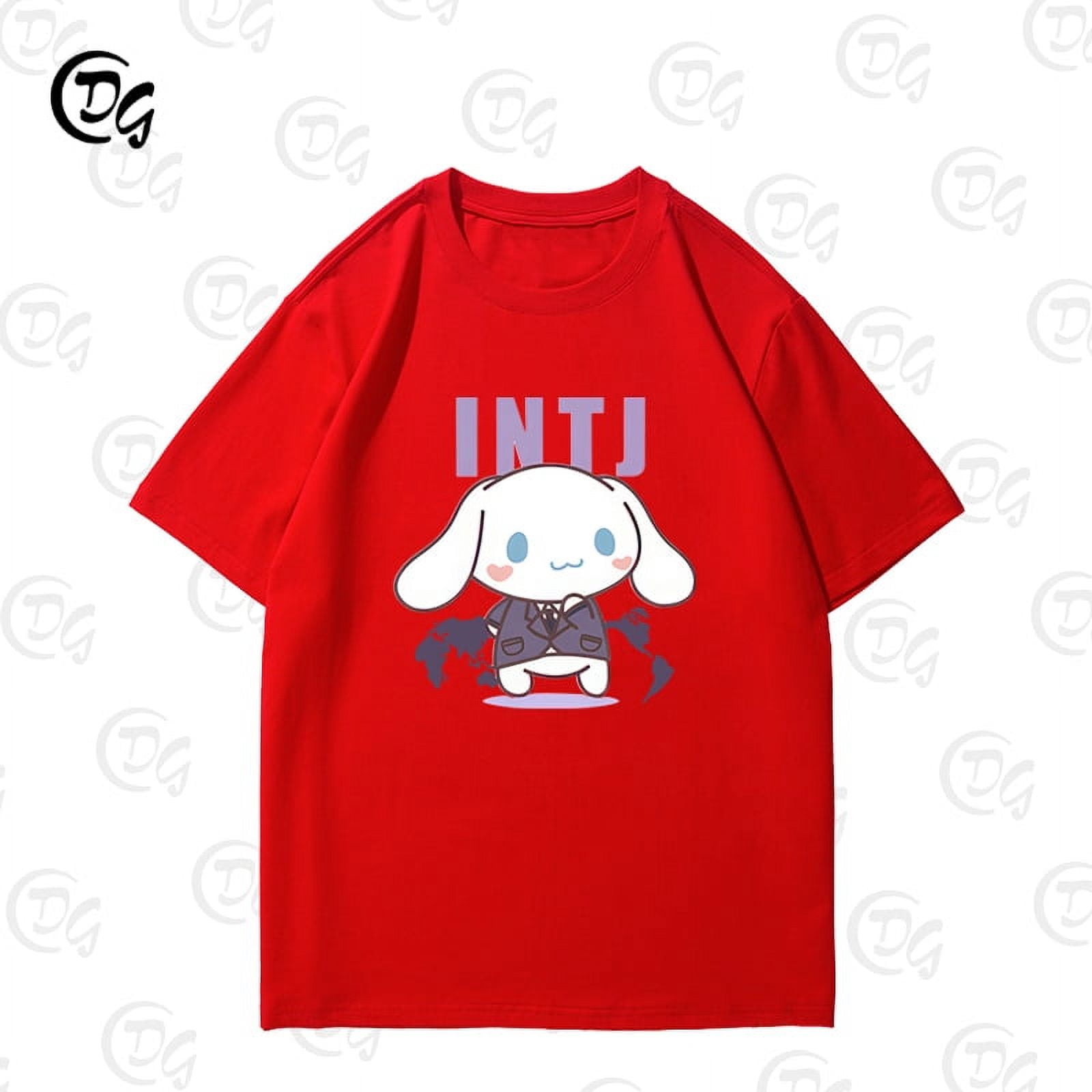 personality Sanrio big ear dog Yugui dog short-sleeved T-shirt top ...