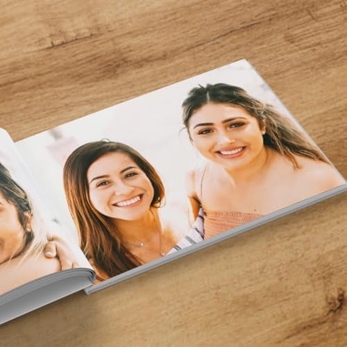 personalized photo album 8.5x11" hard cover - print your own memory ...