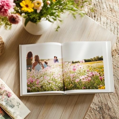 personalized photo album 8.5x11" hard cover - print your own memory ...