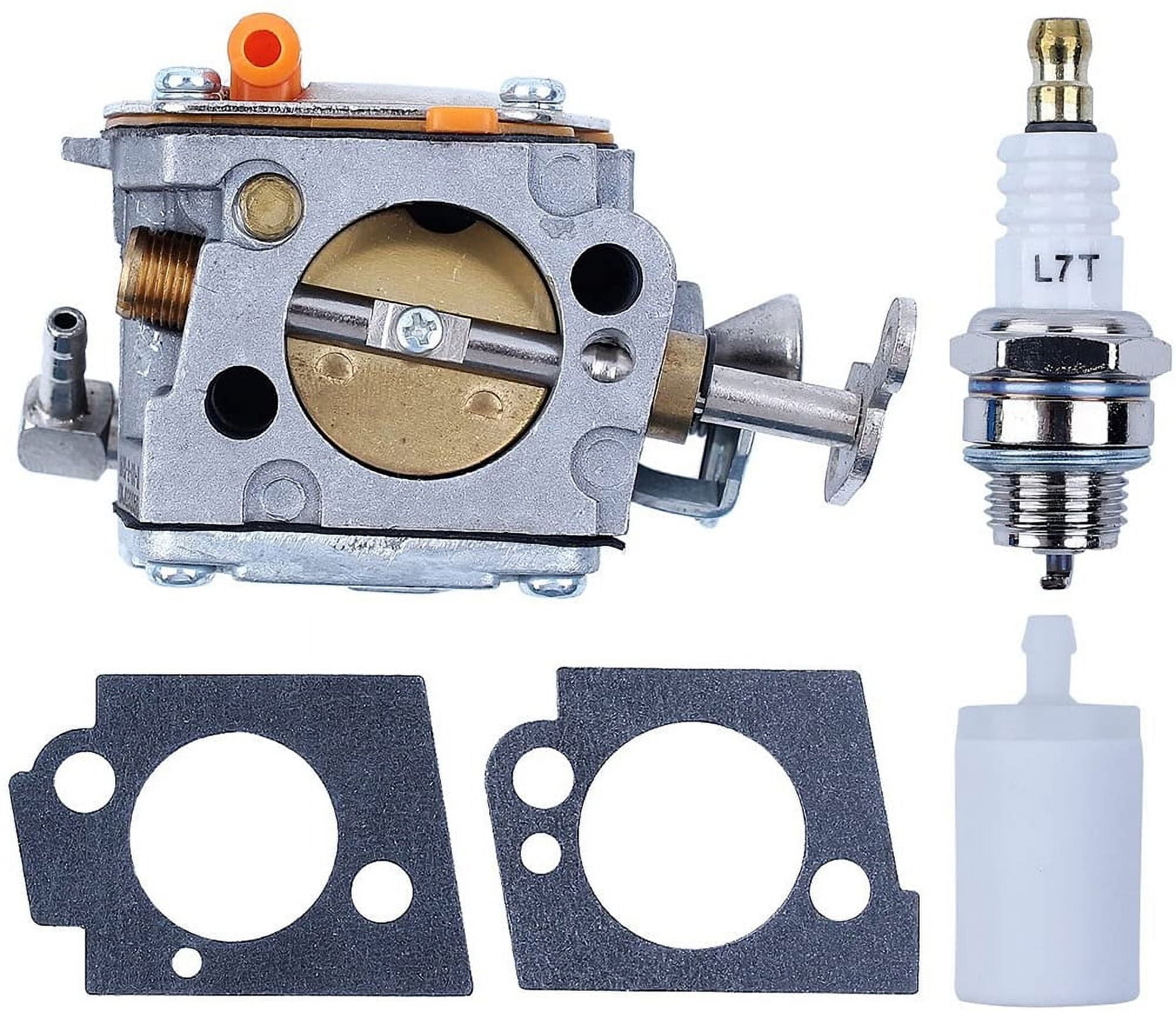 pertain Carburetor Fuel Filter Spark Plug Kit for Partner Husqvarna ...