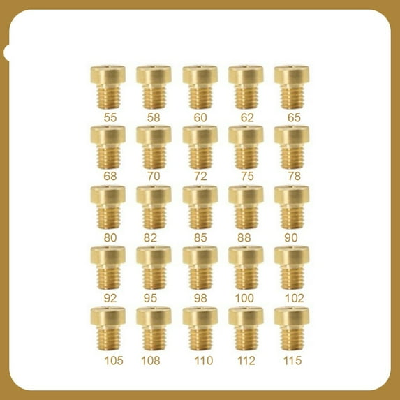 pertain M5 main jet Dellorto carburetor main jet PHBG VHBT racing main ...