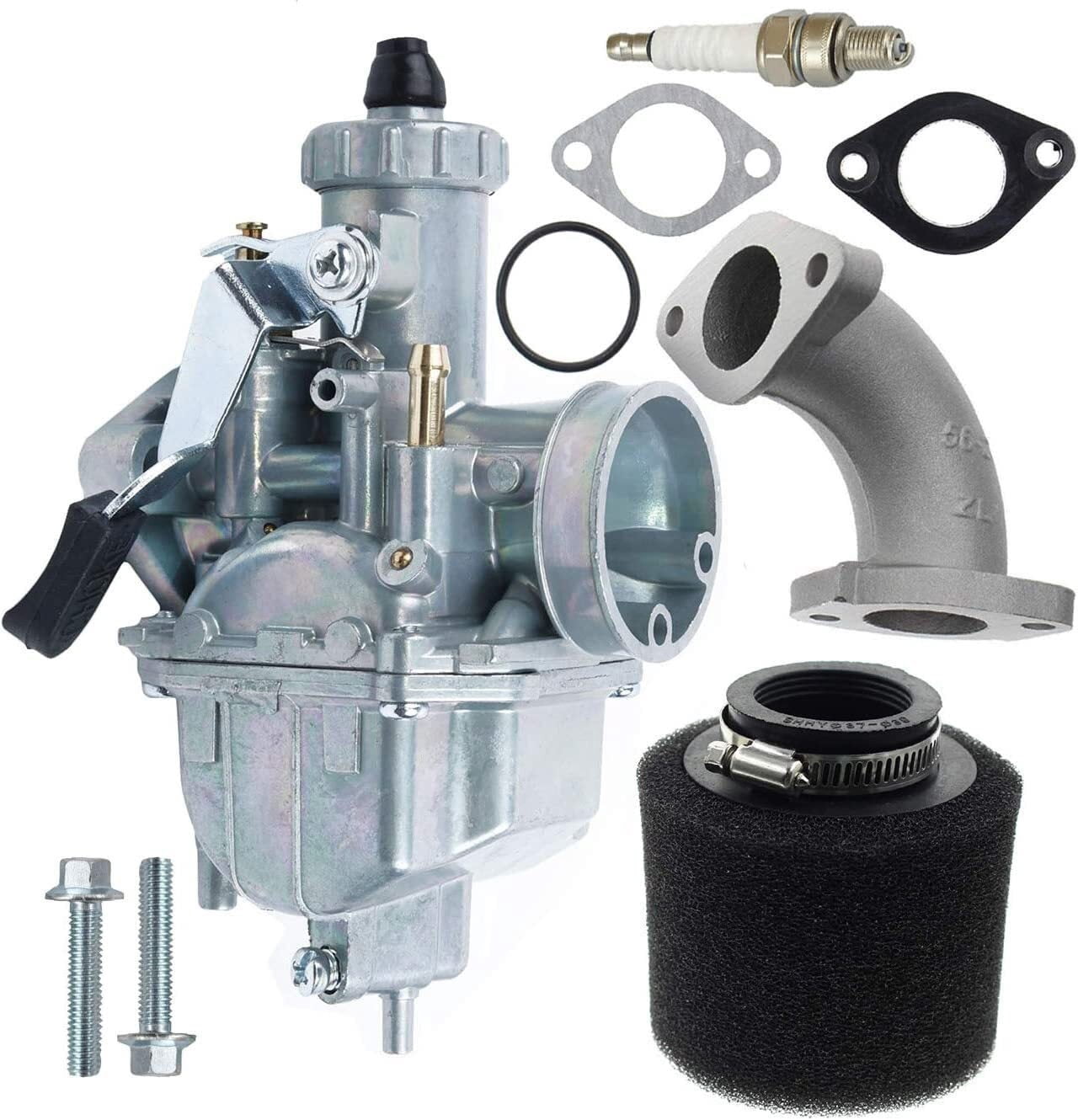 pertain VM22 26mm Carburetor for Intake Pipe Pit Dirt Bike 110cc 125cc ...