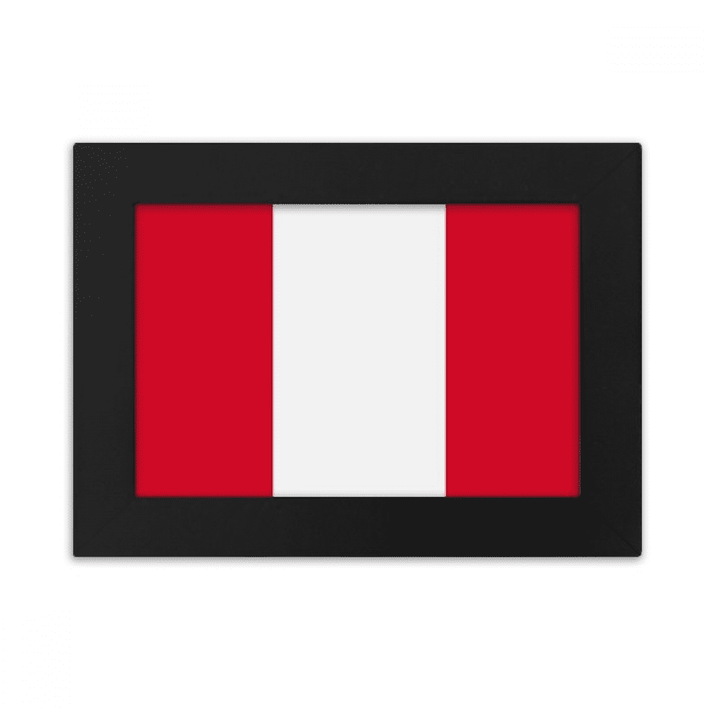 peru national flag south amecountry desktop photo frame ornaments ...