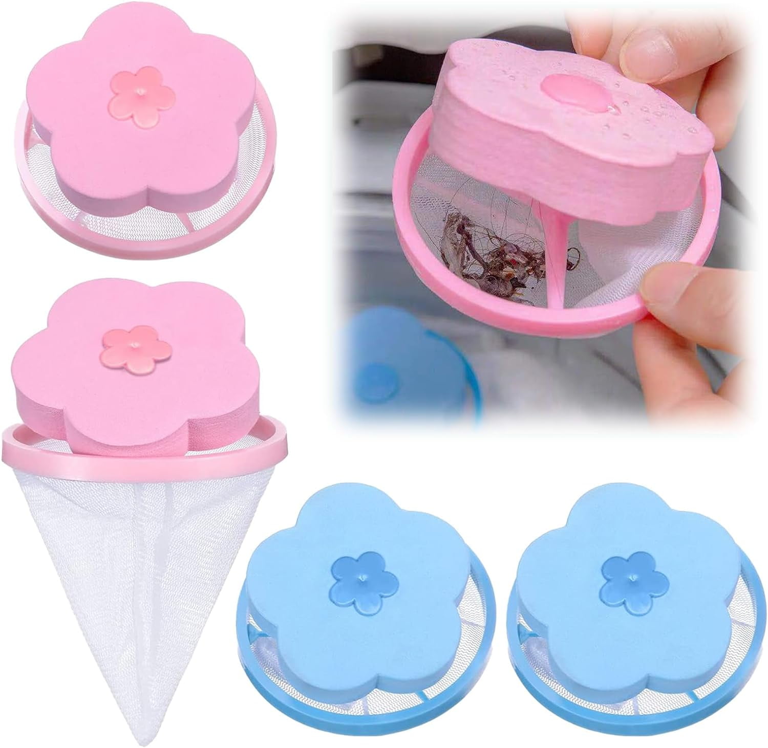 pet Hair Remover for Laundry,lint Catcher for Washing Machine,Dog Hair ...