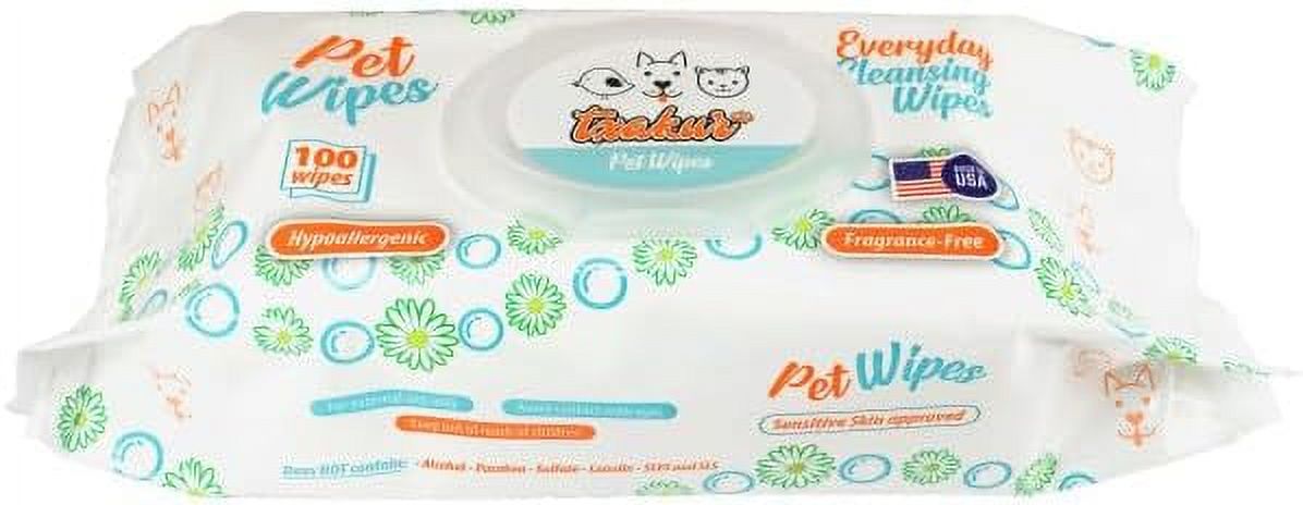 pet Wipes for Dogs and Cats Hypoallergenic Natural Products for ...