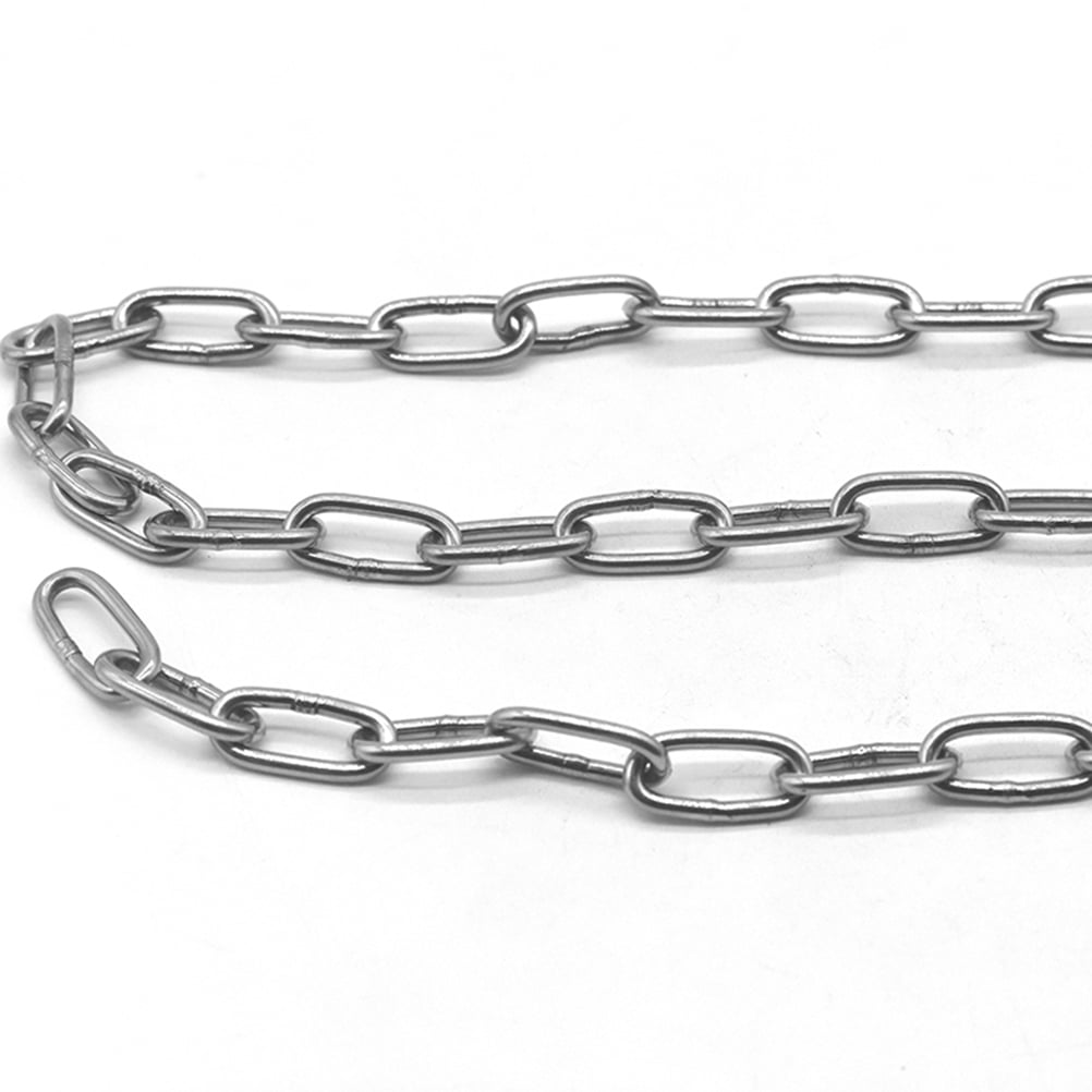 pet pulling chain 1PC 4 Meter Stainless Steel Pet Pulling Chain Dog ...