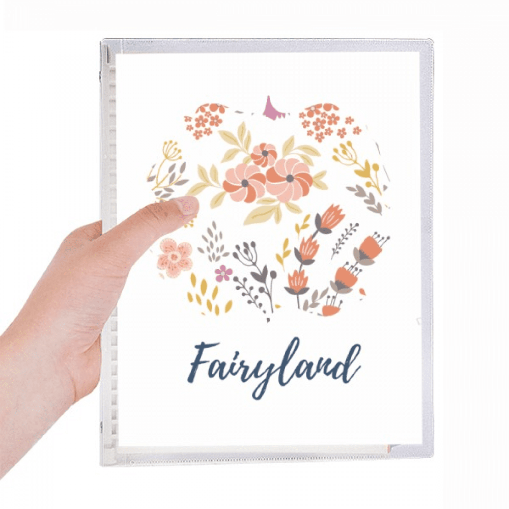 petal flower paint notebook loose diary refillable journal statiry ...