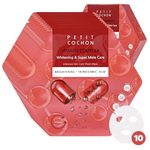 petit cochon Daily Soothing Facial Masks korean Sheet Mask 10 EA Facial ...