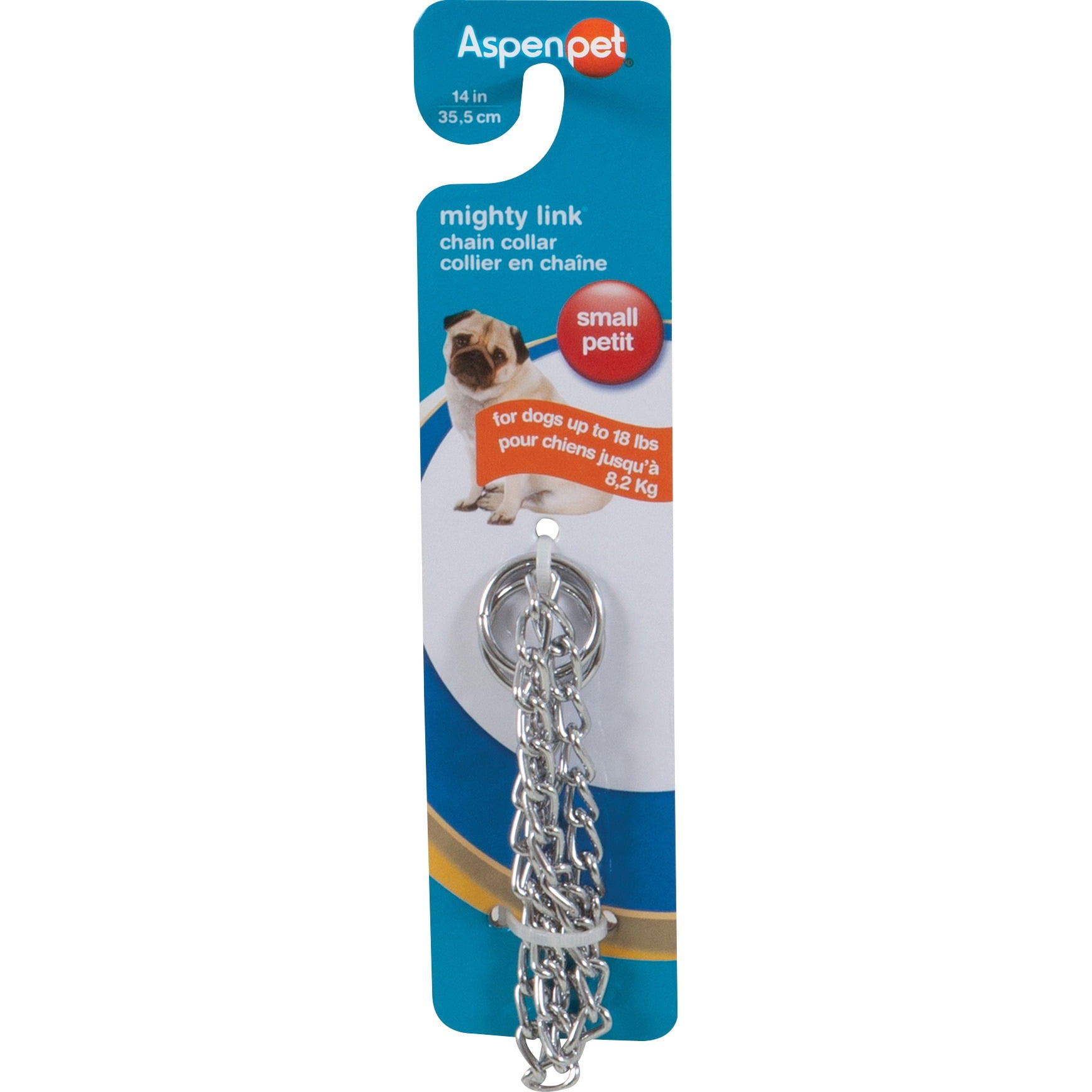 petmate doskocil co. inc. 20" x 2 mm light weight mighty link chain ...