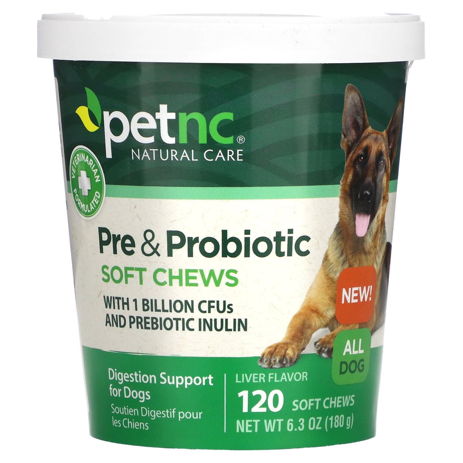 Petnc Natural Care Pre & Probiotic Soft Chews for Digestive Support ...